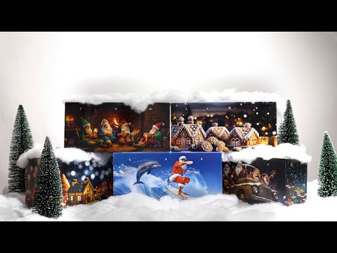 Holiday Build Your Own 12-Pack Beverage Box Advent Calendar 5pc Bundle